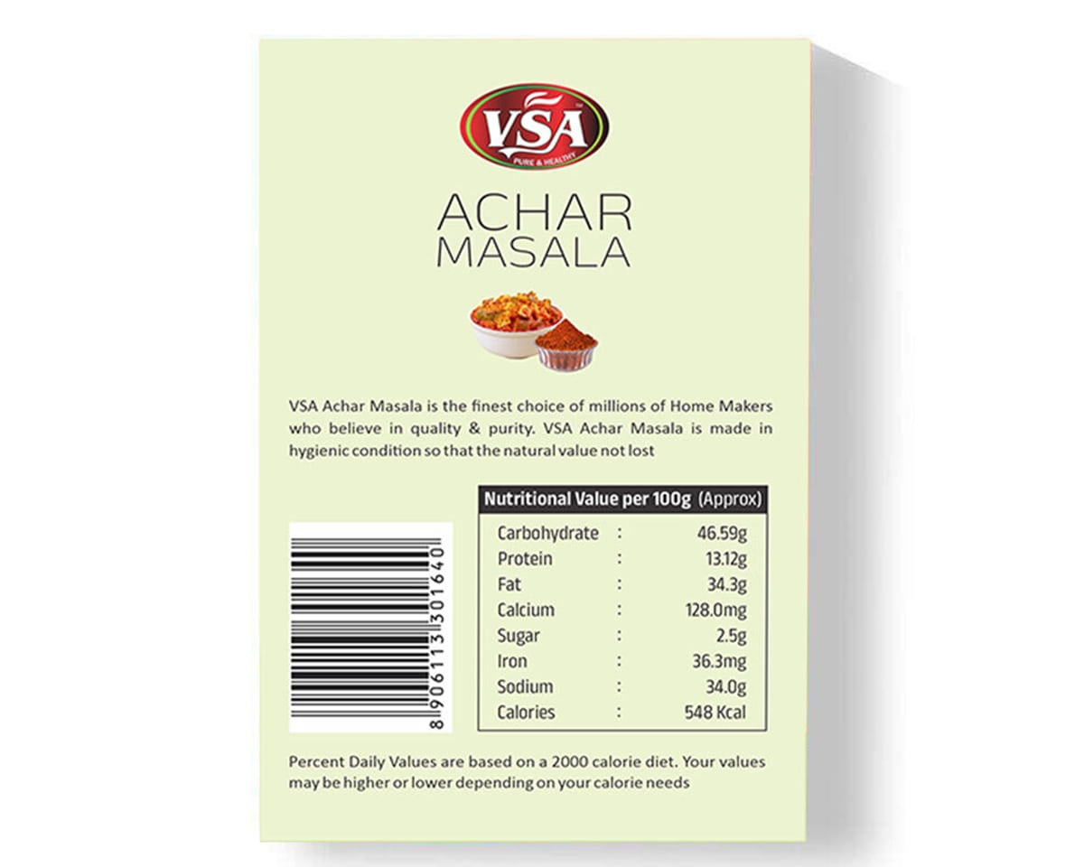 Achar Masala Box - VS Agro